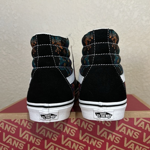 Vans | Shoes | Vans Sk8 Hi Trippy Drip Black Multiple Mens Size 95 ...